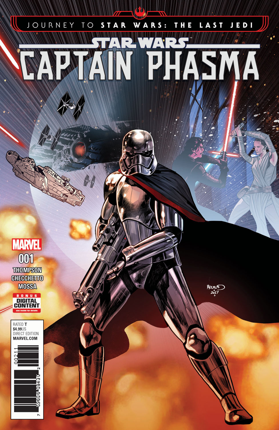 Your First Look at JOURNEY TO STAR WARS: THE LAST JEDI – CAPTAIN PHASMA #1!