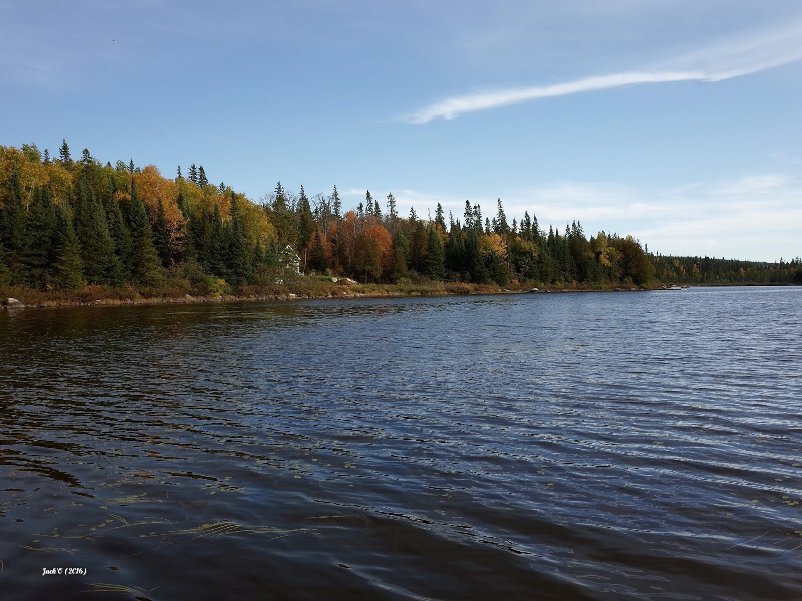 L'OEIL AU VERT: Lac Pian (ou Lac Rocher). -MRC Témiscamingue, 6 octobre ...