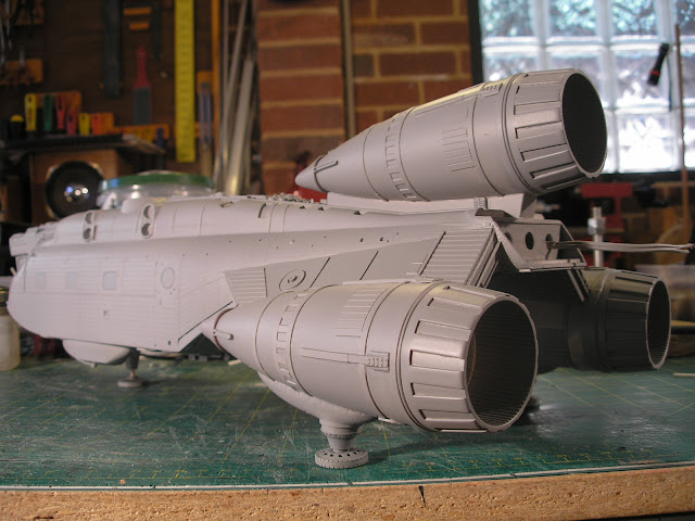 RC Sci Fi: Kit Bash Shuttlecraft part 3