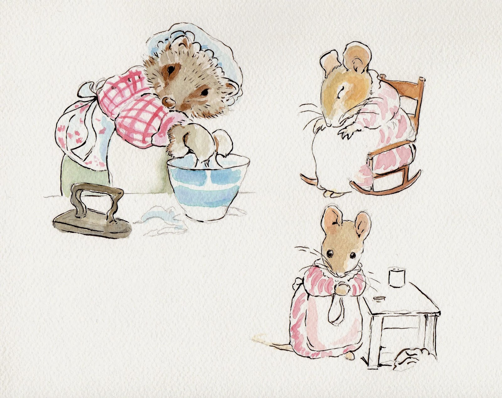 Stephen's site : Watercolor studies of Beatrix Potter