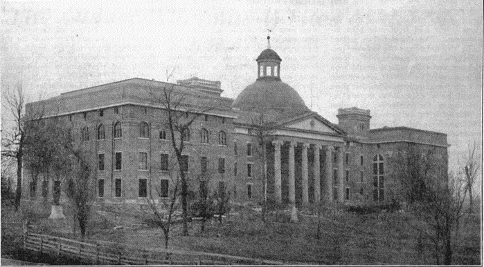Academic Hall: Before and After the 1892 Fire