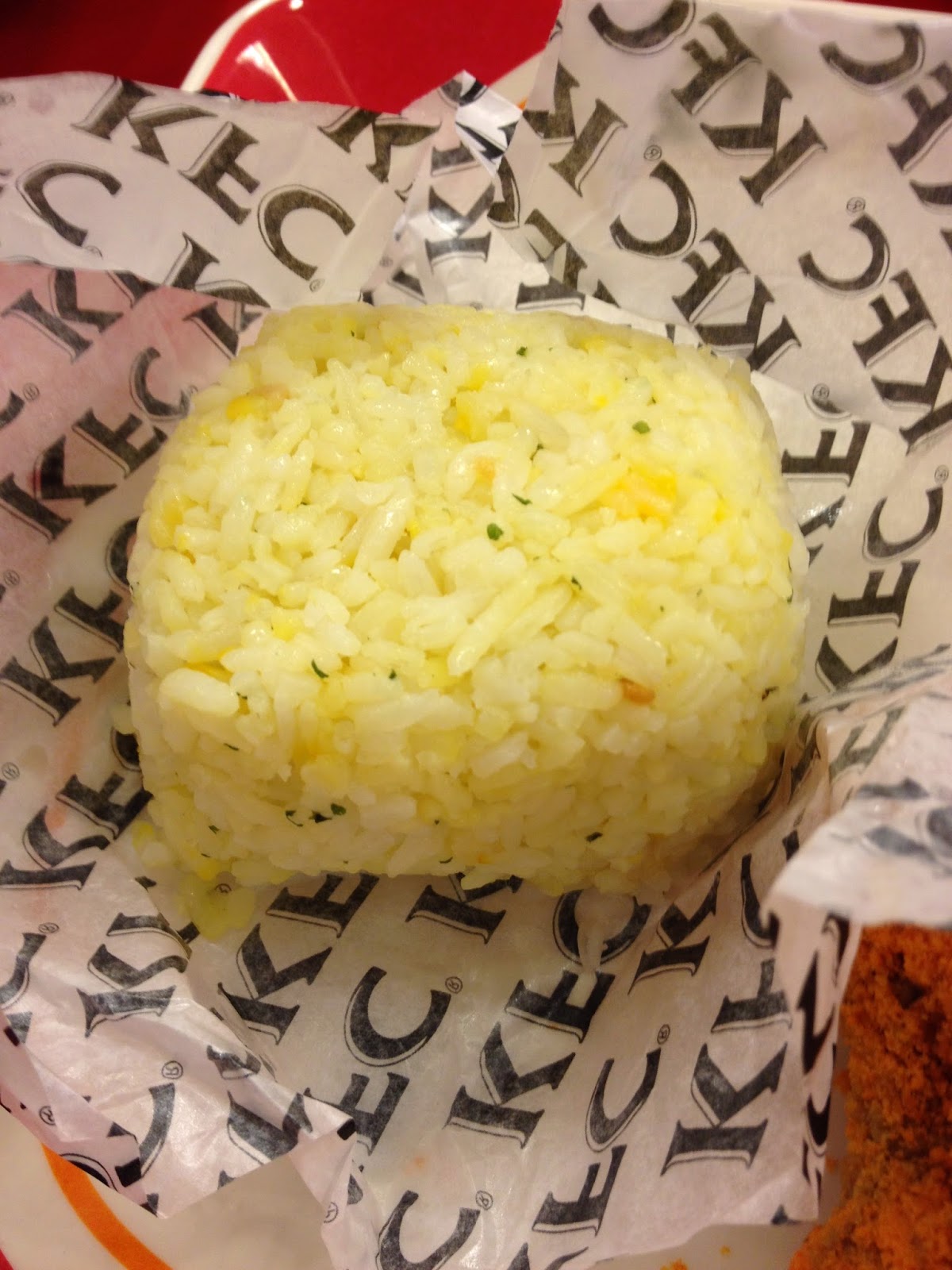 Stylestat: KFC CO + Creations Crispy Cheese Chicken topped with bits of ...