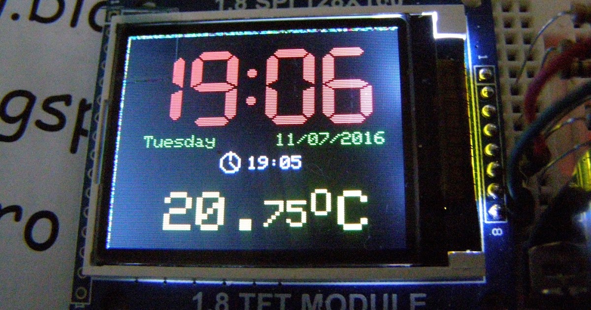 Arduino tehNiq: Adjusting clock with alarm & thermometer using DS3231 ...