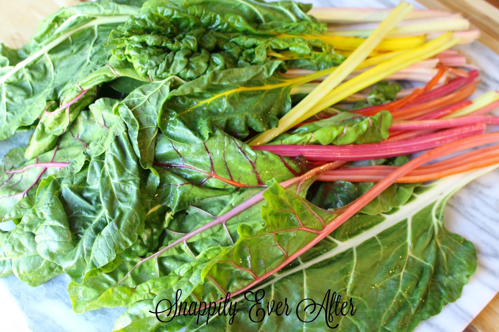 Snappily Ever After: How to Prep, Cook and Store Swiss Chard
