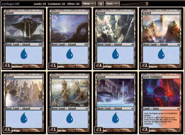 Magic the Gathering Adventures: Nivix Cyclops Build Around Online