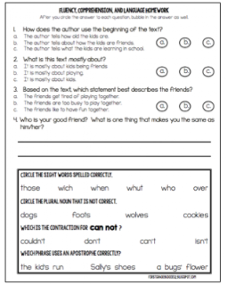 Preparing for end of year reading assessments | First Grade Buddies