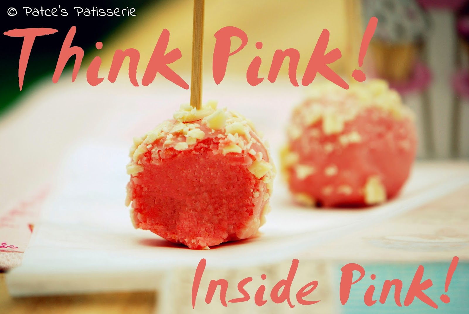 Pretty in Pink: Pink Velvet Cakepops [THINK PINK♥]