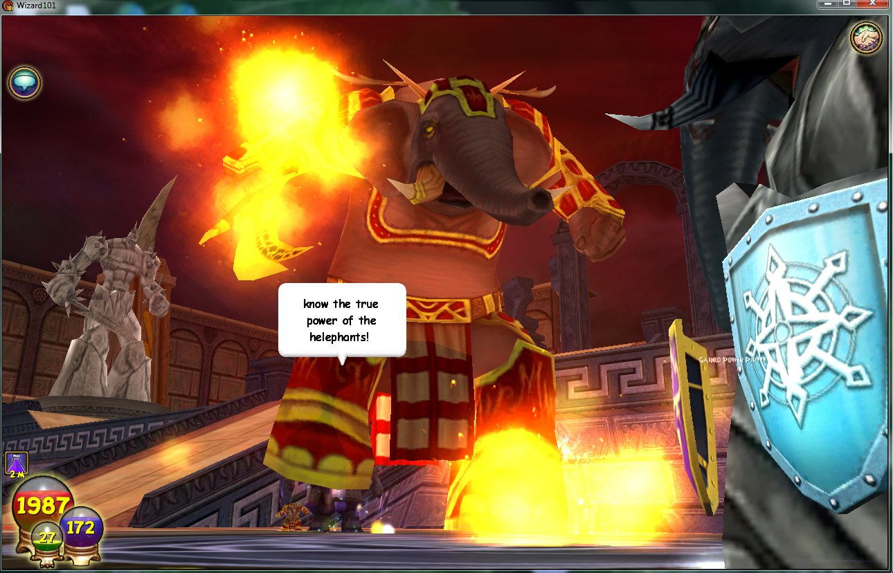 The Friendly Necromancer: Spell of the Week--Helephant!