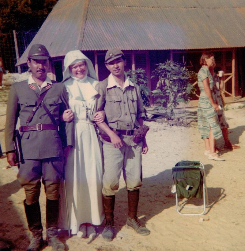 Funnily Enough: Appearing in the BBC TV drama 'Tenko'