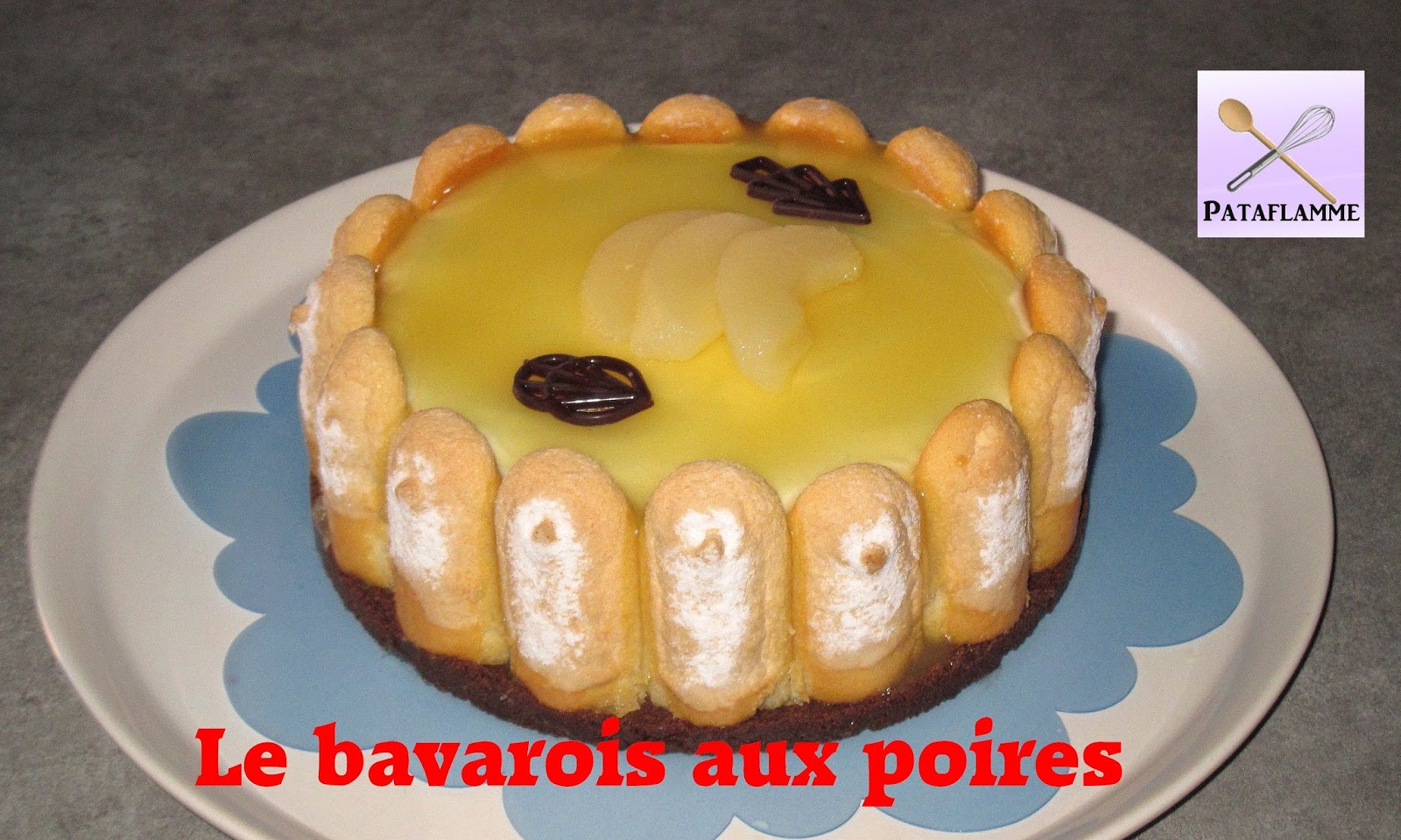 Le bavarois aux poires