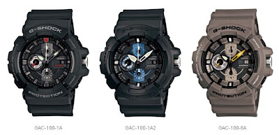 Zona Casio: Ya están aquí los nuevos GAC-100, robustos como un submarino