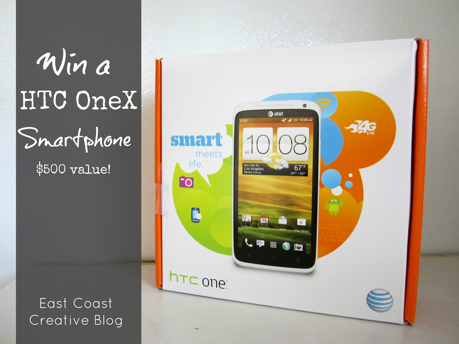 HTC OneX Smartphone {Giveaway!} | East Coast Creative