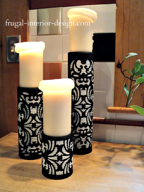 The Frugal Tree: Upcycled Tin Cans