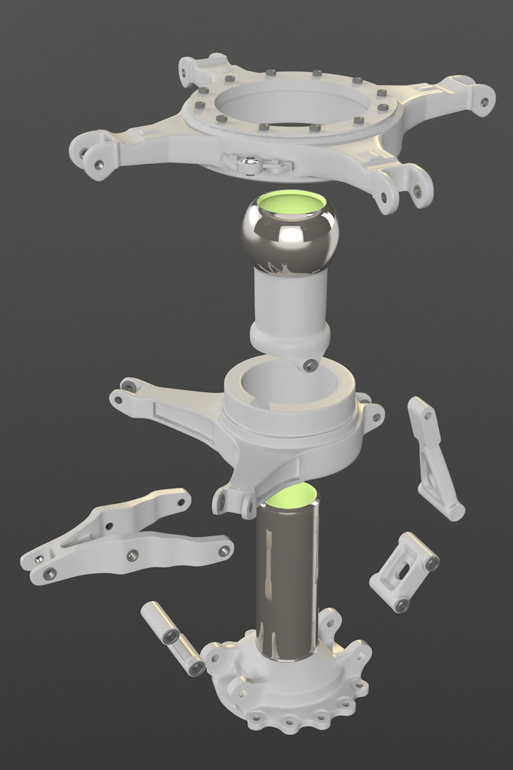 My 3D & Photochopped Stuff: Bell 406/407 Swashplate