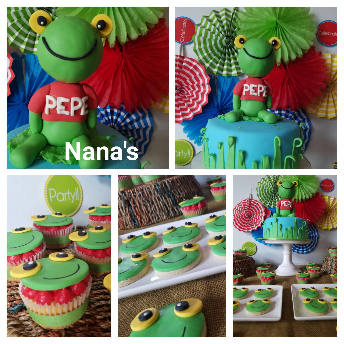 Nana's Theme Party: Pepe's Frog...Themed Party!!