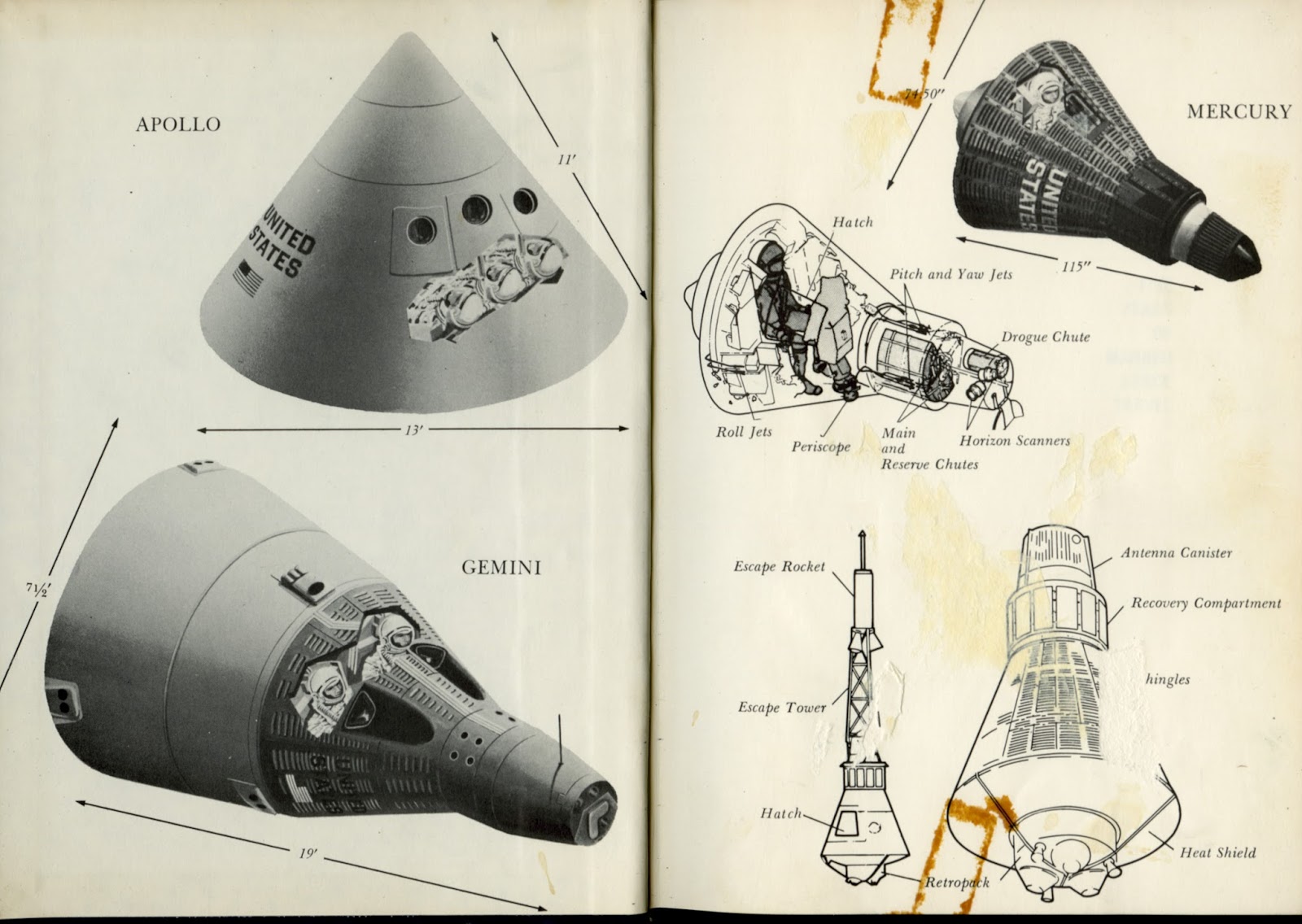 Dreams of Space - Books and Ephemera: Americans in Space (1966)