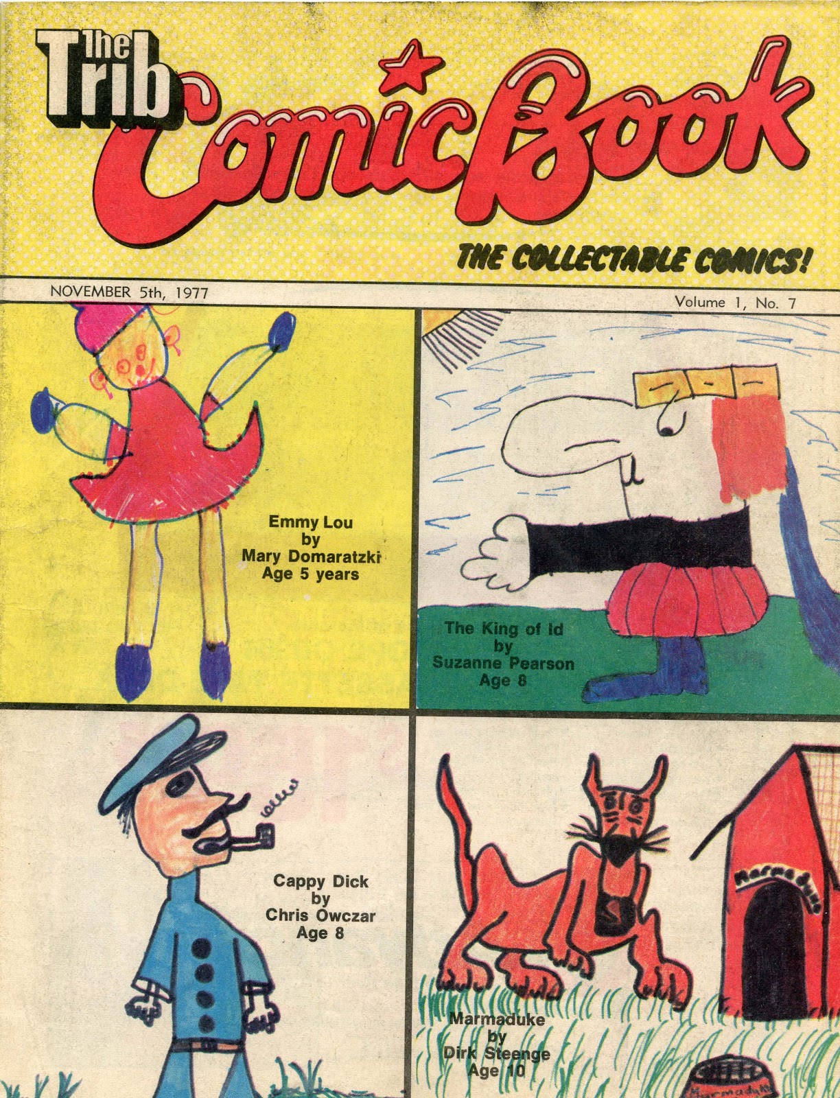 Clive Cussler Book Collecting: Raise the Titanic "TRIB" Comic Strip