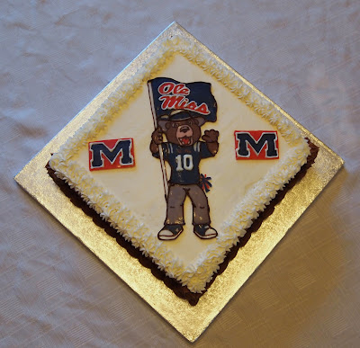 Becky Kelly Cakes: Ole Miss Groom's Cake