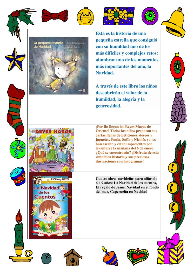 LE_BI. LECTURA Y BIBLIOTECA.: FELIZ NAVIDAD Y FELIZ LECTURA