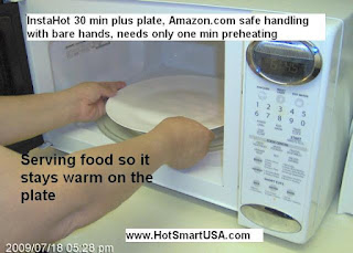 Keep Warm Dish: Keep Warm dish - Keep food warm on the plate