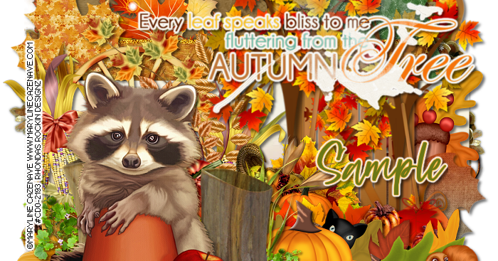 Rhonda's Rockin' Designz: Autumn Tree - FTU