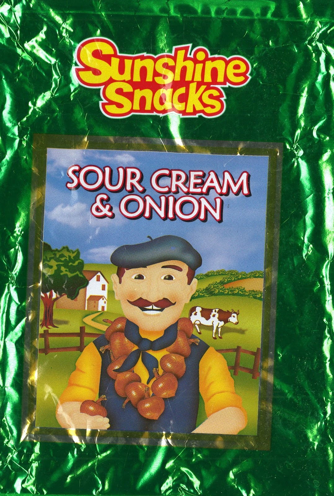 Cheeseburger Crisps & Other Stories: Sunshine Snacks Sour Cream & Onion