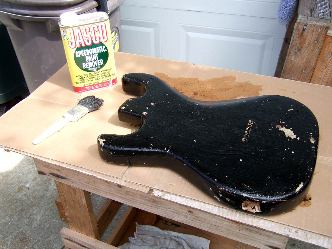 The Big Whistle: Candy Green Strat Refinish Process