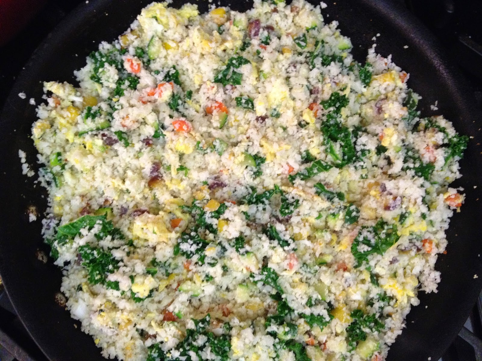 Weekday Gourmet: Recipe (Re)creation: Cauliflower "Fried Rice"