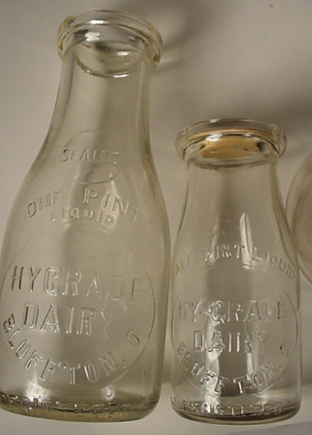 Tique Talk by Marianne Dow: My Lima, Ohio Milk Bottle Collection ...