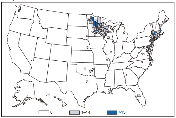 Infection Landscapes: Ehrlichiosis