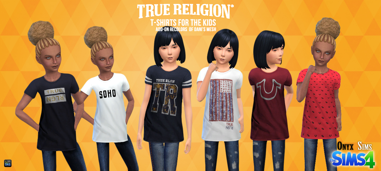 TS4 - True Religion Collection - Onyx Sims
