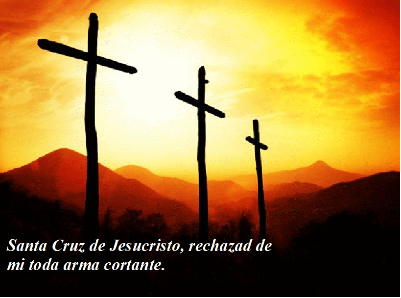 ORACIÓN DE LA SANTA CRUZ.