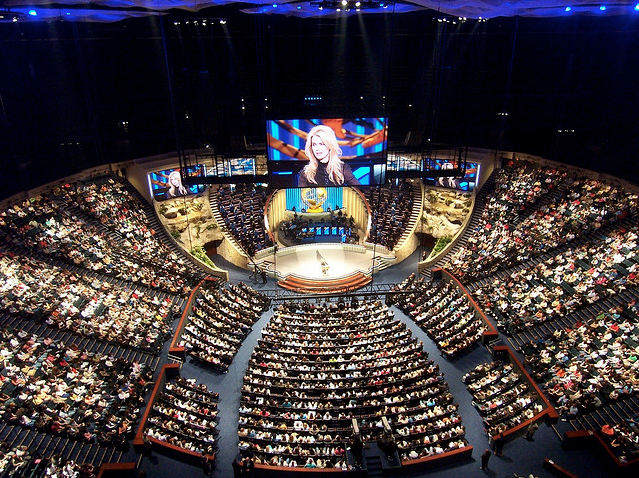 ...and he’s on it: IndyCar and the Mega Church