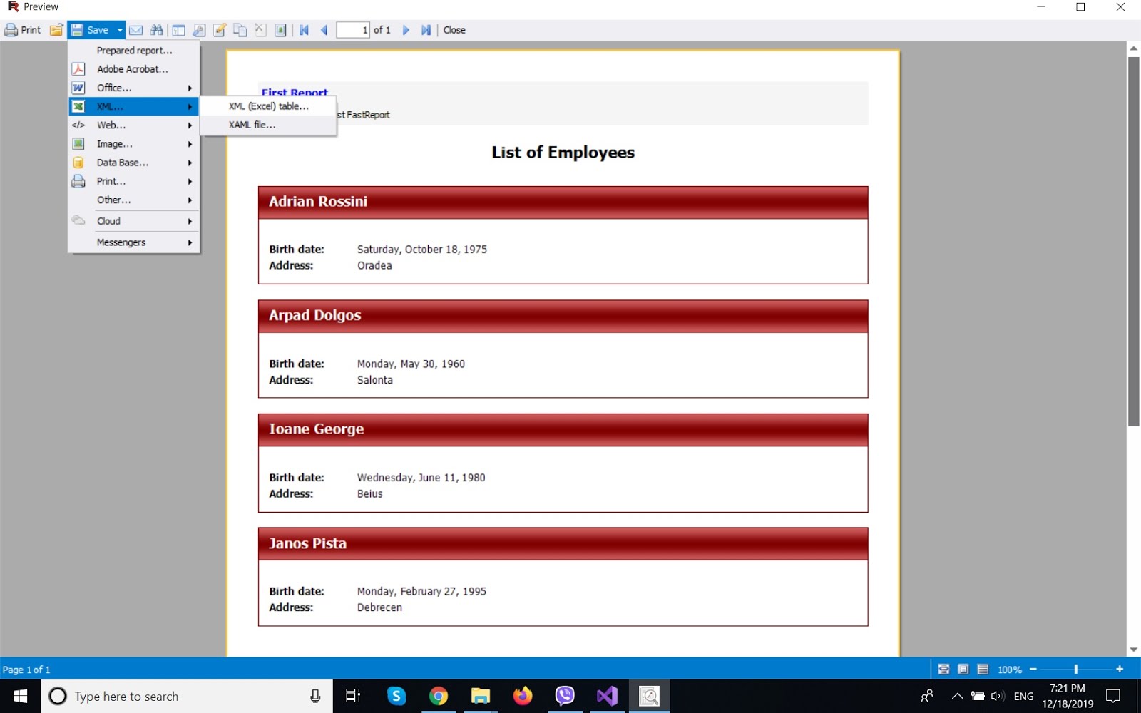 My Developer Journey: Open Source Reporting Solution (FastReport ...
