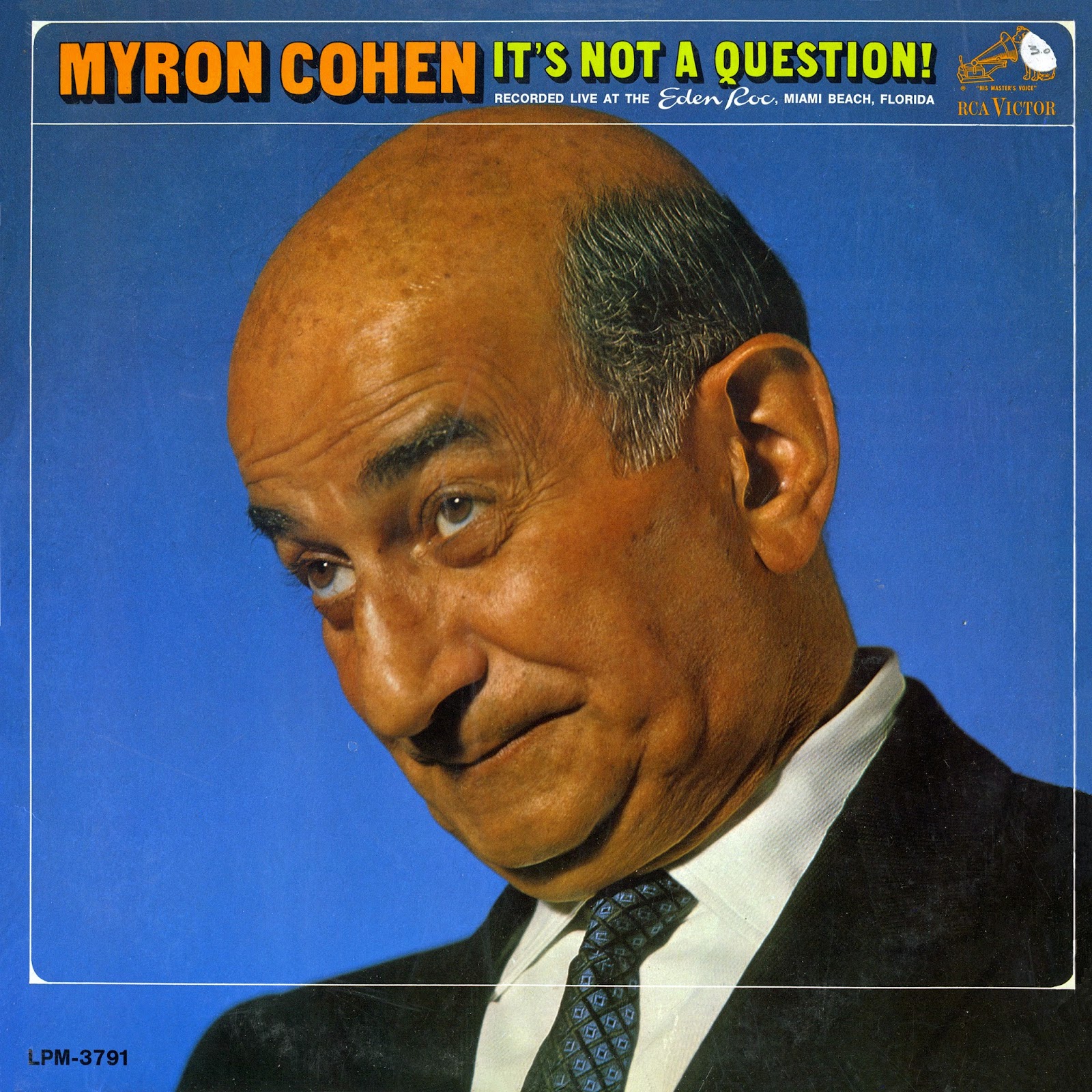Vintage Stand-up Comedy: Myron Cohen - It's Not A Question 1967