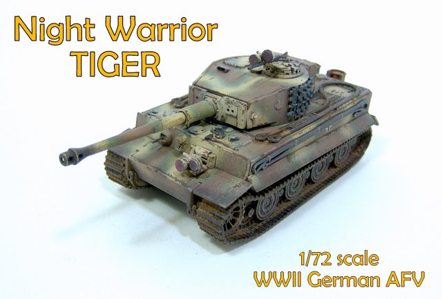 Gulumik Military Models: Night Tiger 1/72 Revell/Scratch - Gallery