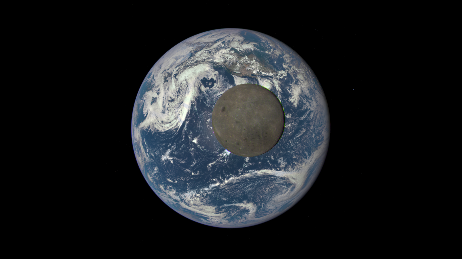 Earth and the far side of the Moon seen by DSCOVR Observatory | Earth Blog