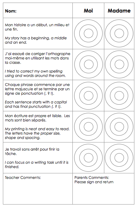 Madame Belle Feuille: How to use Daily 5 in Kindergarten French Immersion