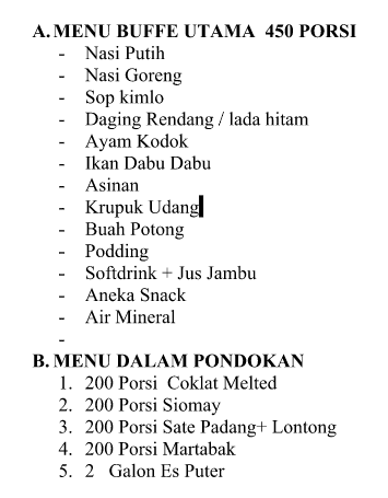 REVIEW : Chikal Catering