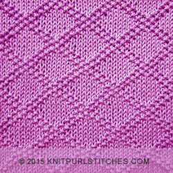 Knit - Purl stitches