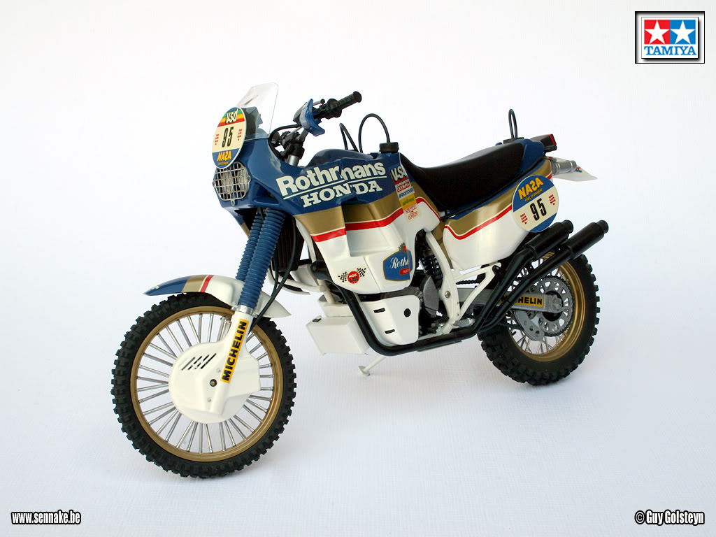 Racing Scale Models: Honda NXR 750 Paris-Dakar C.Neveu 1986 by Sennake ...