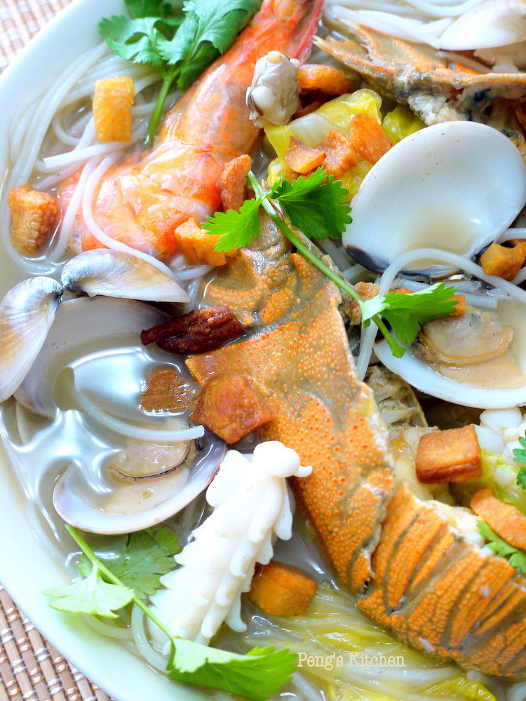 Peng's Kitchen: Seafood White Mee Hoon 海鲜百米粉