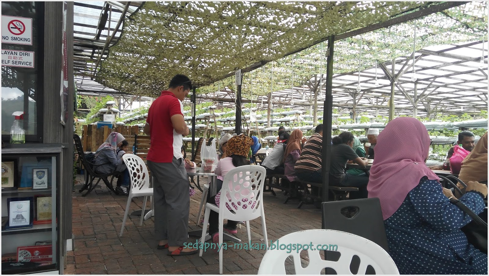 MaKaN JiKa SeDaP: Makan scones di KHM Strawberry, Taman Sedia Tanah ...