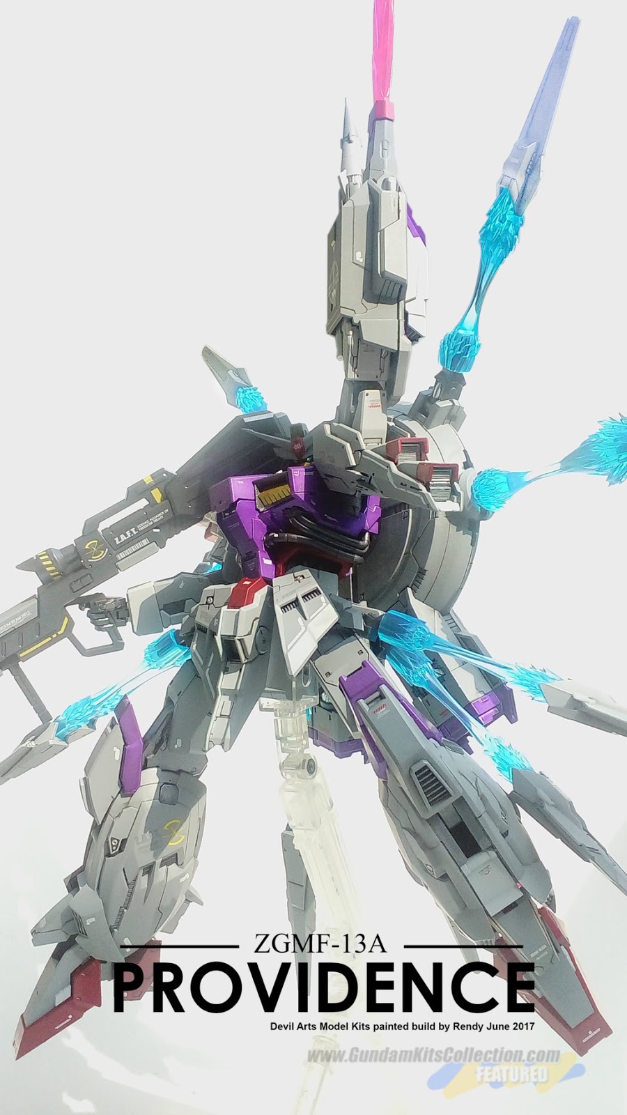 Painted Build: DA MG 1/100 Providence Gundam