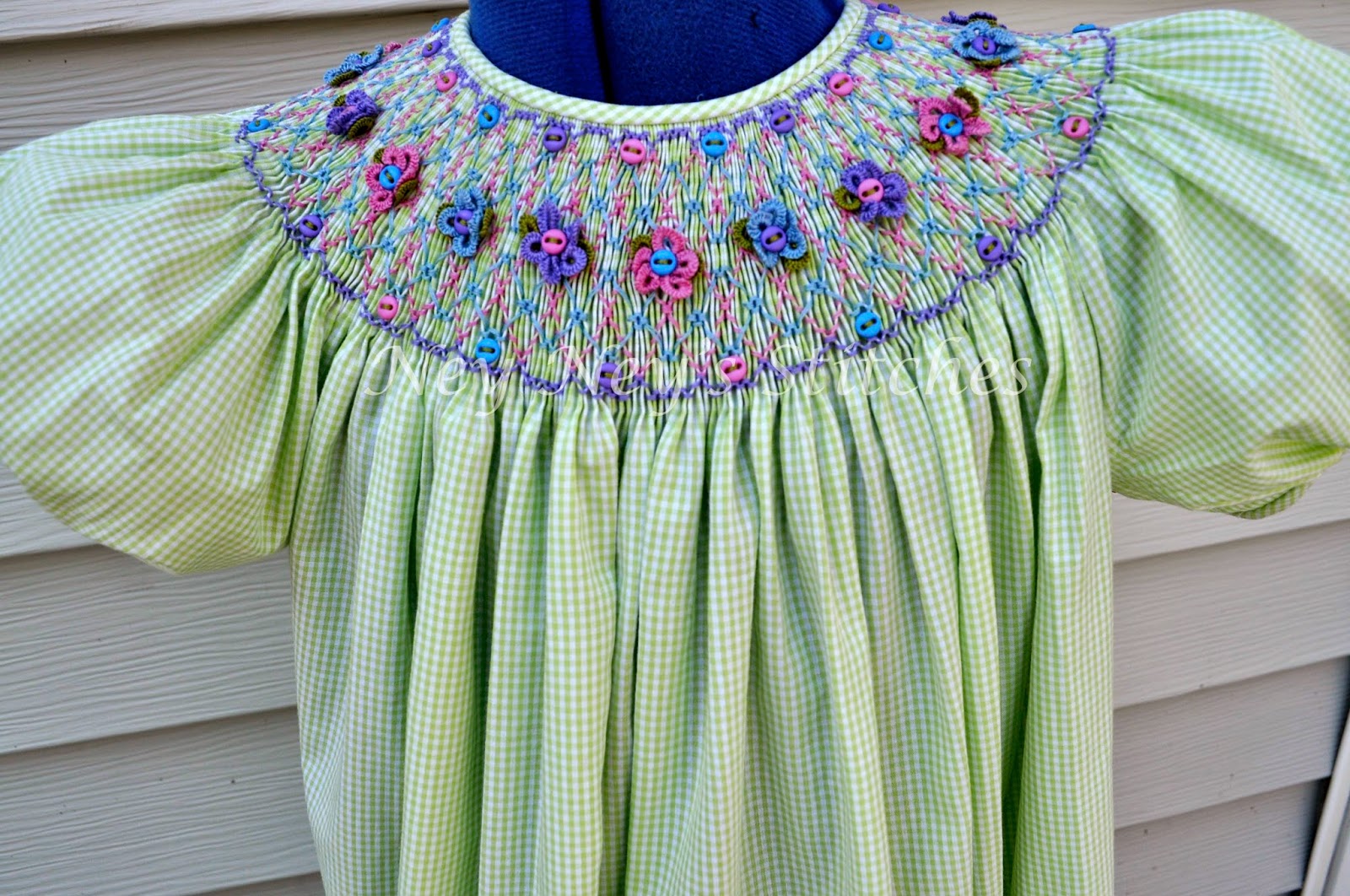 Ney Ney's Nest: "Spring Smock-Along"-Picture Smocking Part 1
