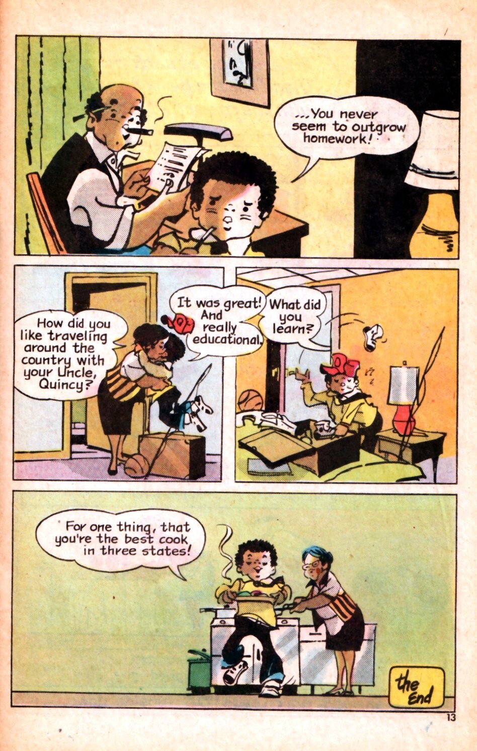 Mike Lynch Cartoons: 1977: Another QUINCY Comic Book Part One