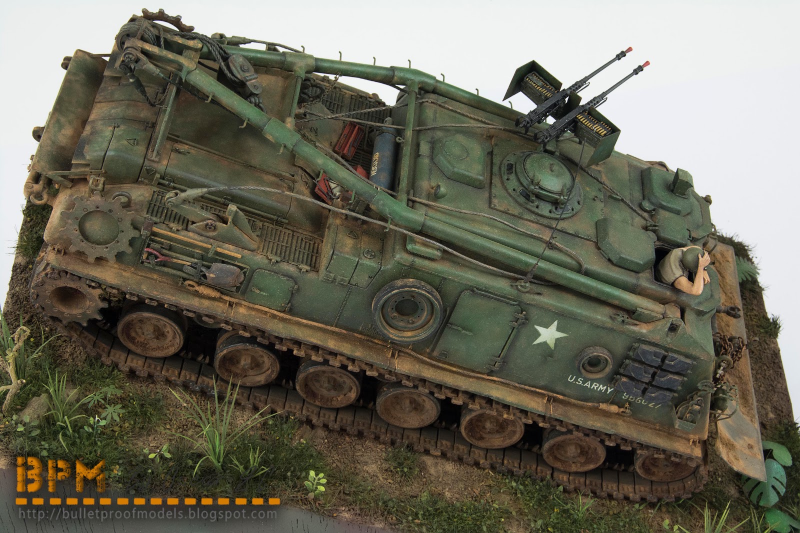 Bulletproof Models: M88 AFV Club (Final Pics)