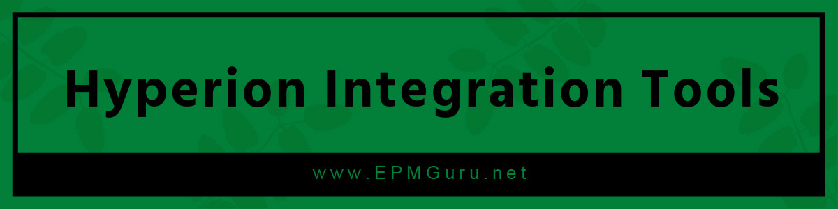 EPM Guru- Global Network for EPM: Hyperion Integration Tools