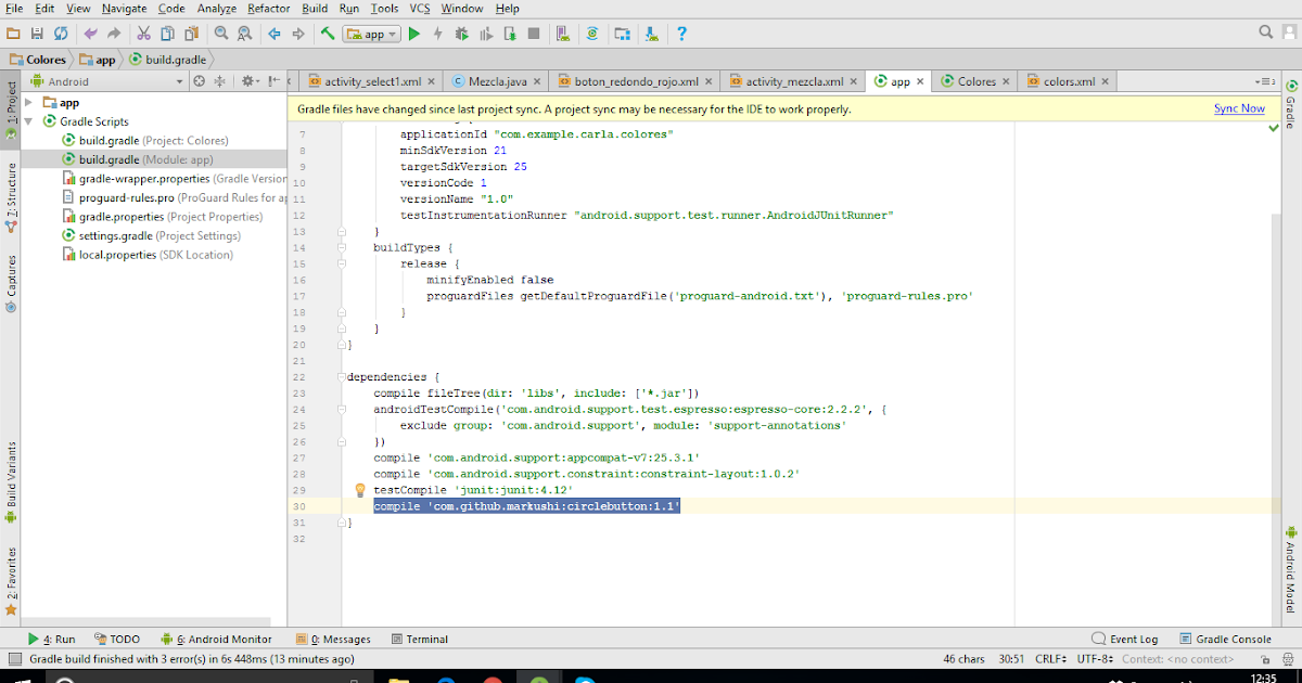 Tutorial: Libreria Botones Circulares