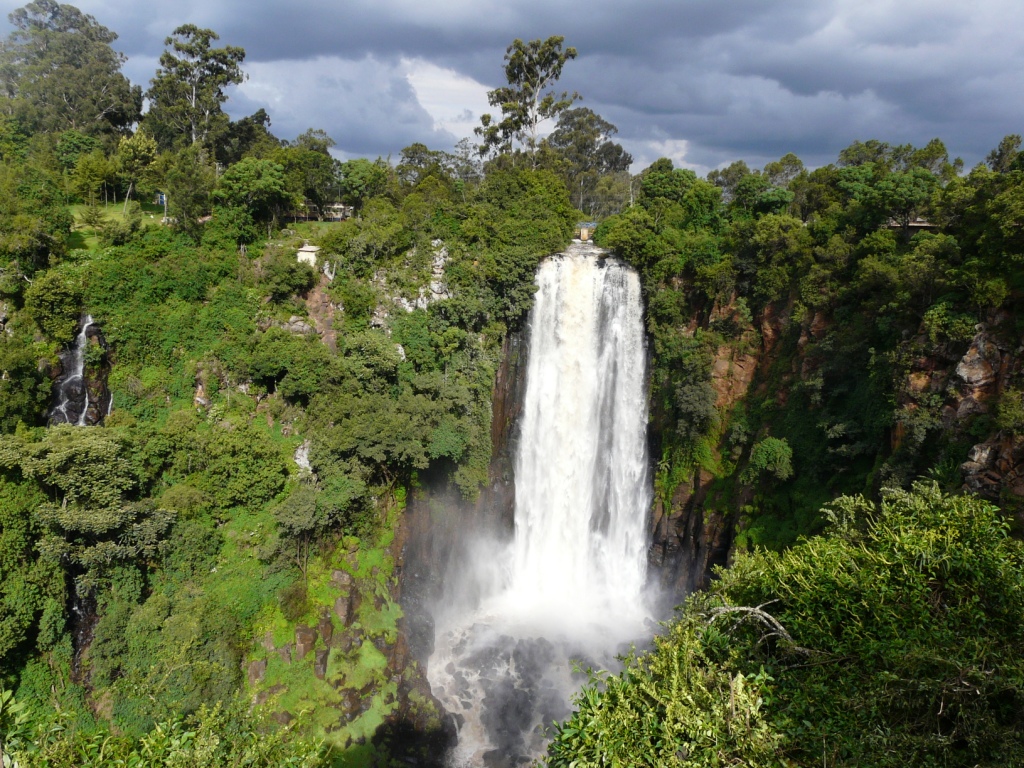 Andrea Rössler travelling the world: Thompson Falls, Nyahururu